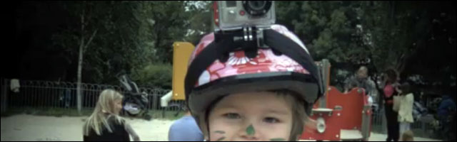 gopro hd kid video camera enfant 2 ans qui apprend a marcher drole fun ...