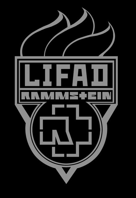 nouveau logo Rammstein LIFAD tournee concert Europe 2013 | Blog-Note
