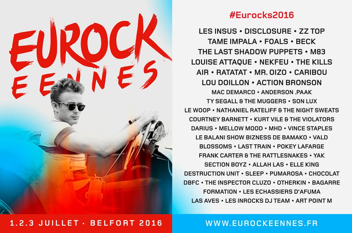 Programmation des Eurockéennes de Belfort 2016 | Blog-Note