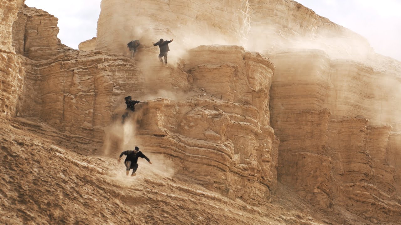 Desert parkour rampage | Blog-Note